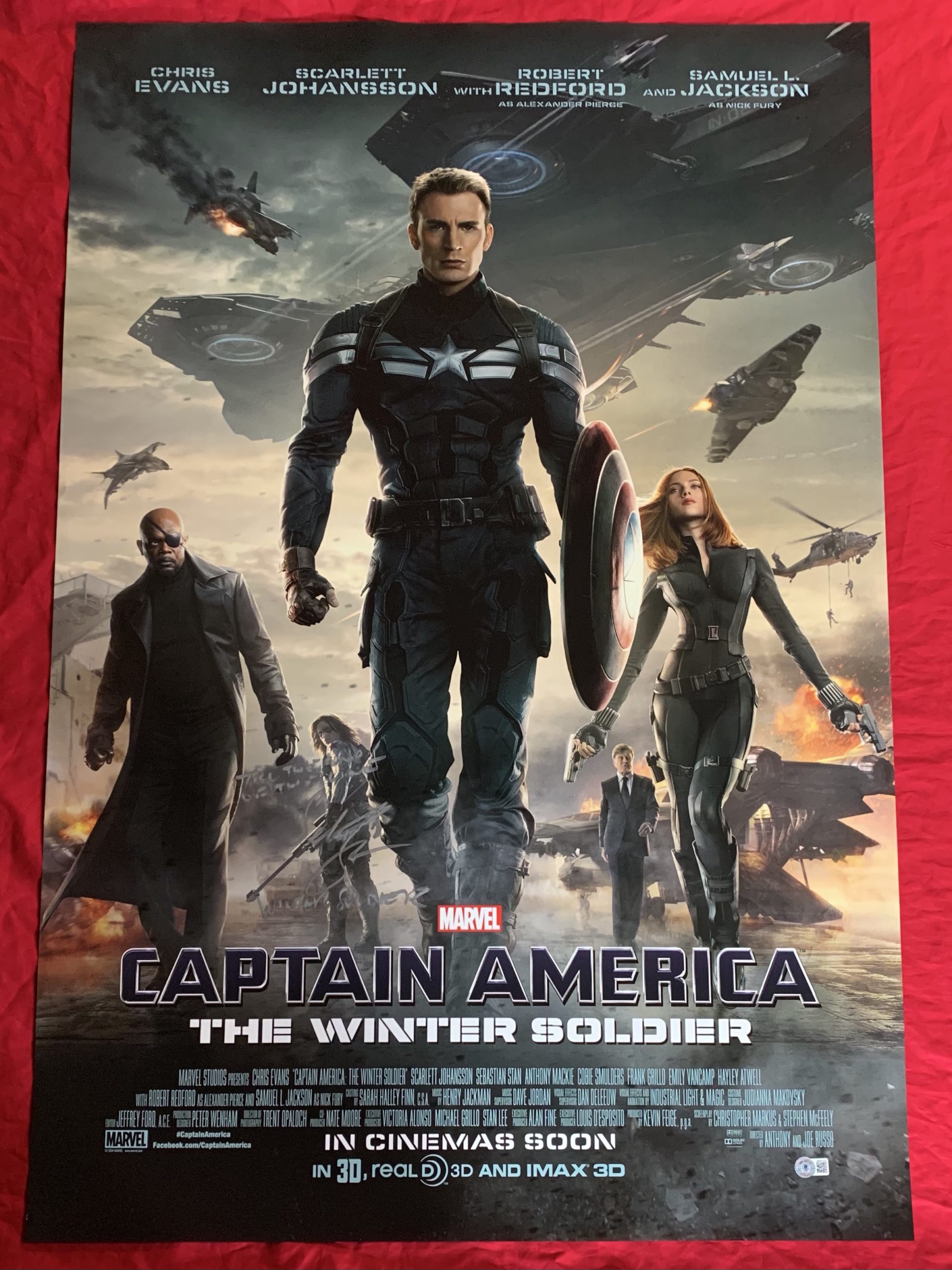 Winter Soldier Sebastian Stan Poster