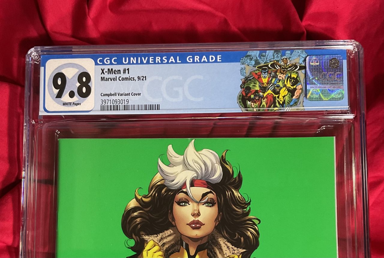 CGC 9.8~X-MEN #1~ROGUE J. SCOTT CAMPBELL NEGATIVE SPACE VARIANT~LIMITED ...