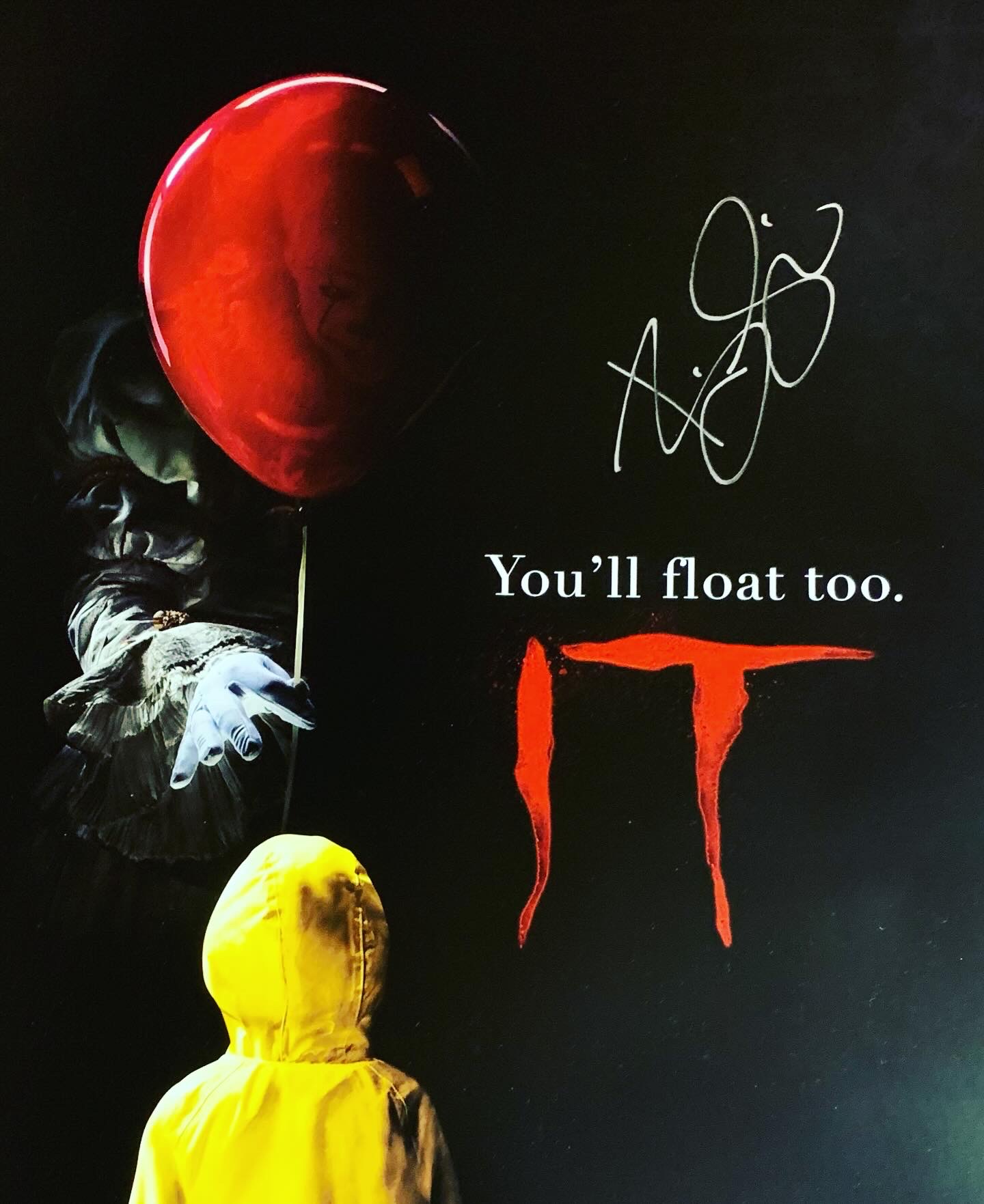 IN STOCK~IT Chapter One~Double Sided Original 27×40 Movie Poster~SIGNED ...
