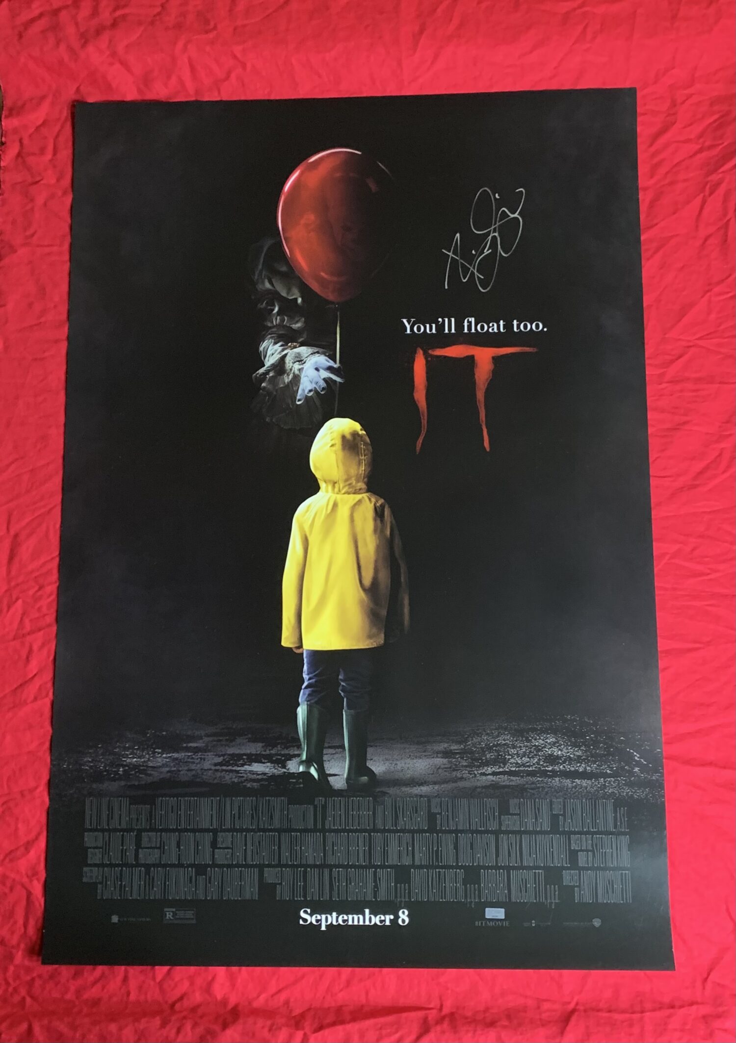 IN STOCK~IT Chapter One~Double Sided Original 27×40 Movie Poster~SIGNED ...